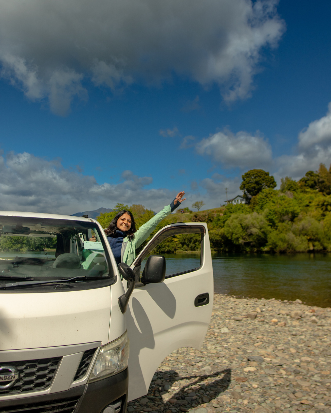 Why this young Kiwi-Indian duo lives in a van