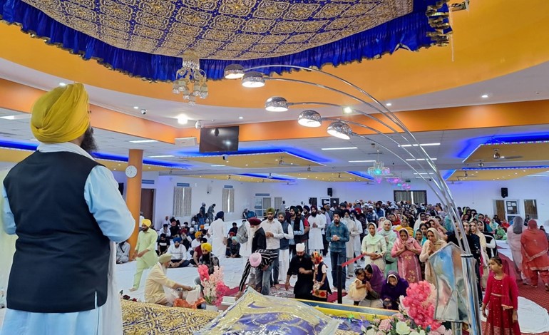 more than 35k people attended diwali at takanini gurdwara