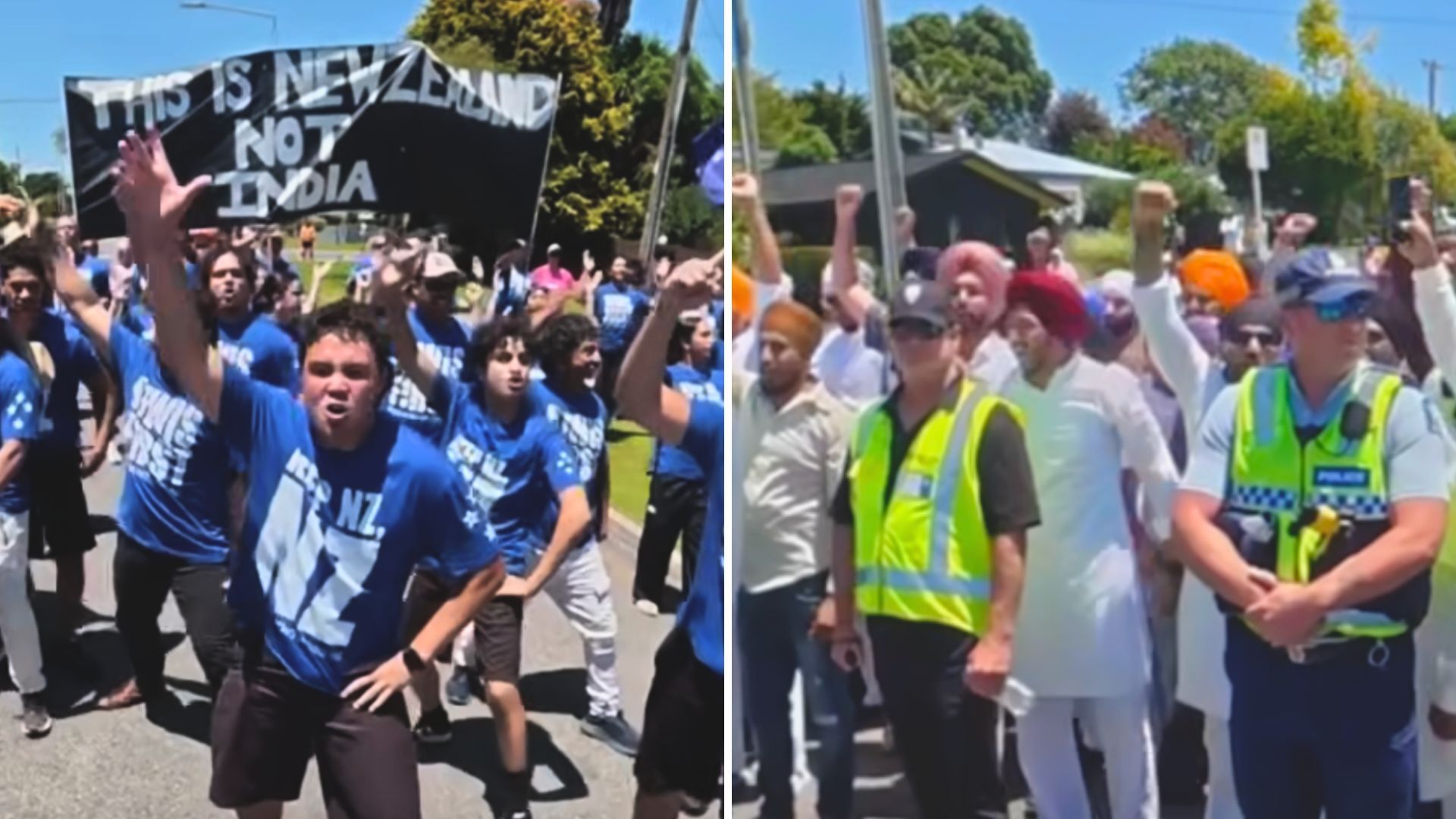 Tauranga Sikh Parade Met With Haka by Destiny Church Group