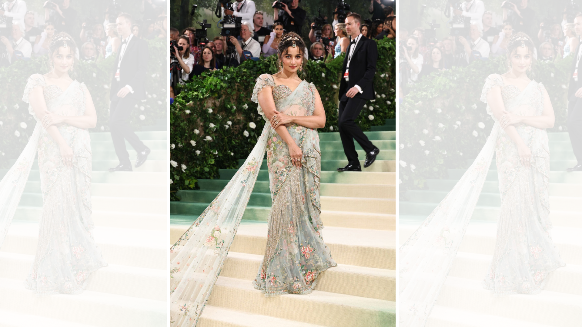 Alia Bhatt Walks The Red Carpet At Met Gala 2024