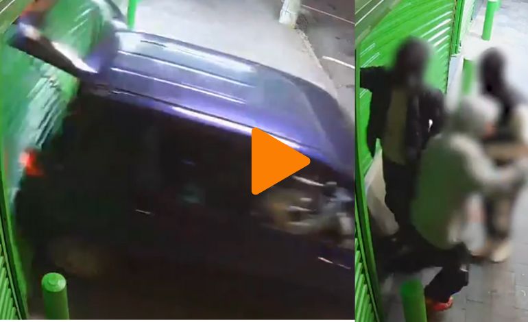 Watch: Ram Raid at Rotorua Liquor Store