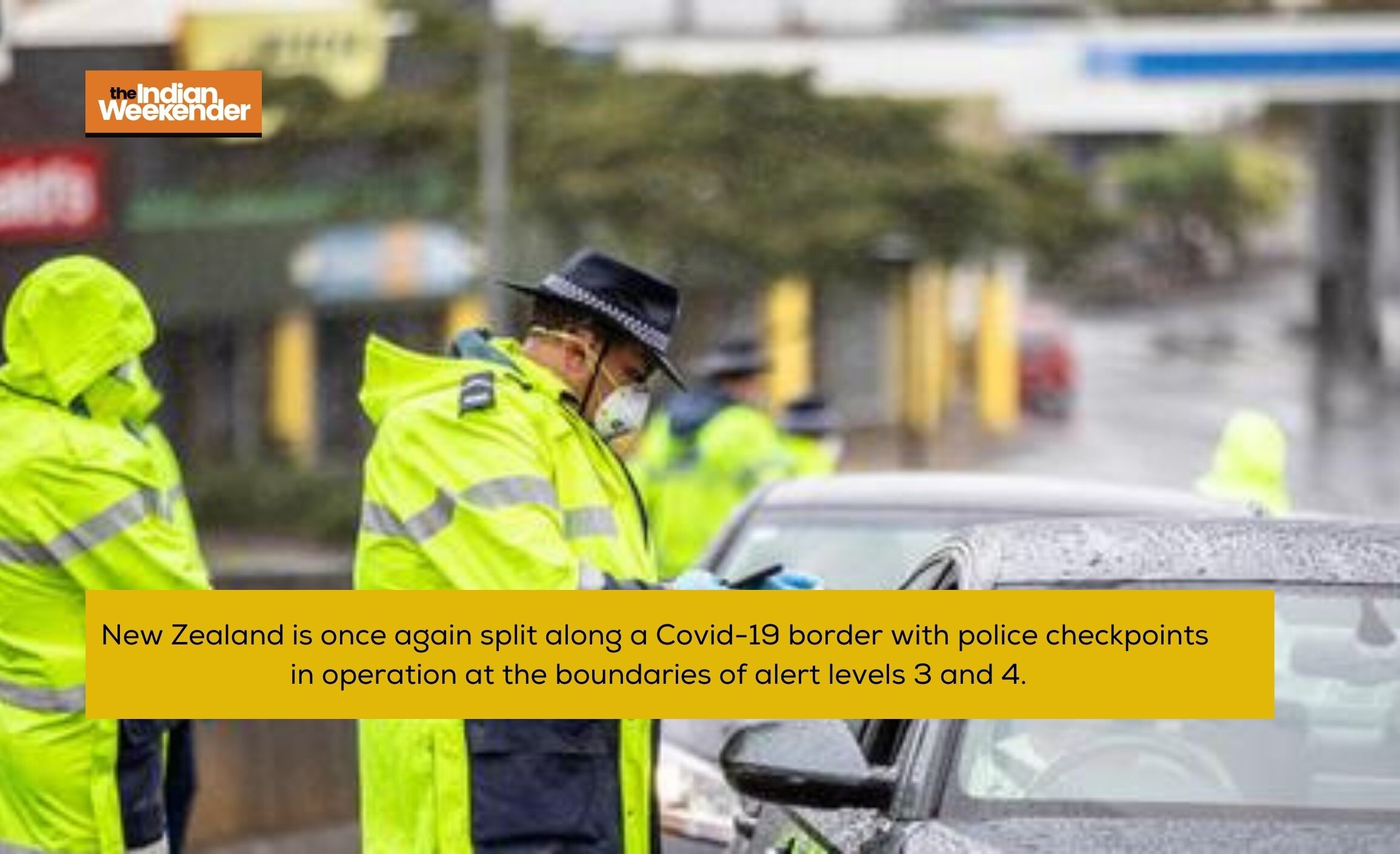 NZ again split by Covid border, police checkpoints set