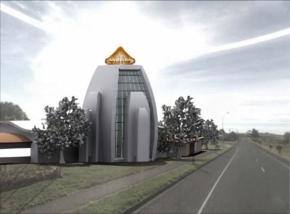 Auckland student presents contemporary temple design