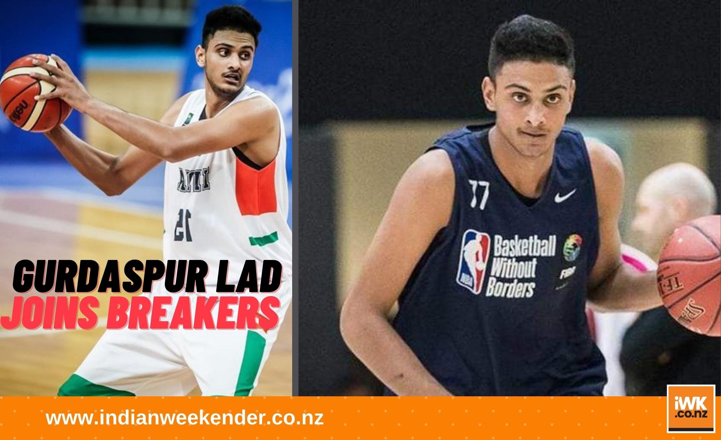 6'9" tall India's top basketball player Princepal Singh joins NZ Breakers
