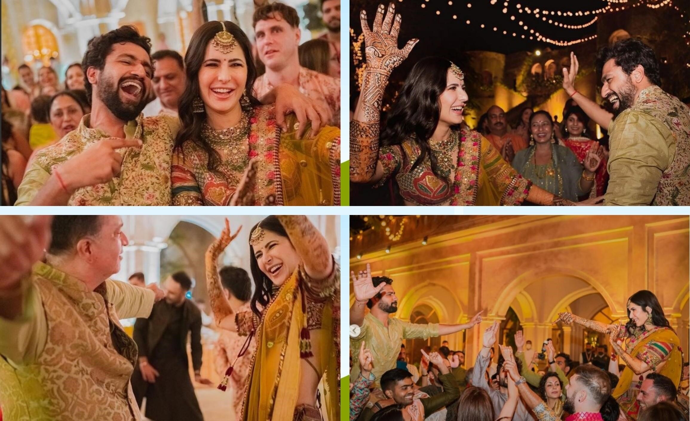 The mehndi ceremony of Katrina Kaif and Vicky Kaushal was full of love ...