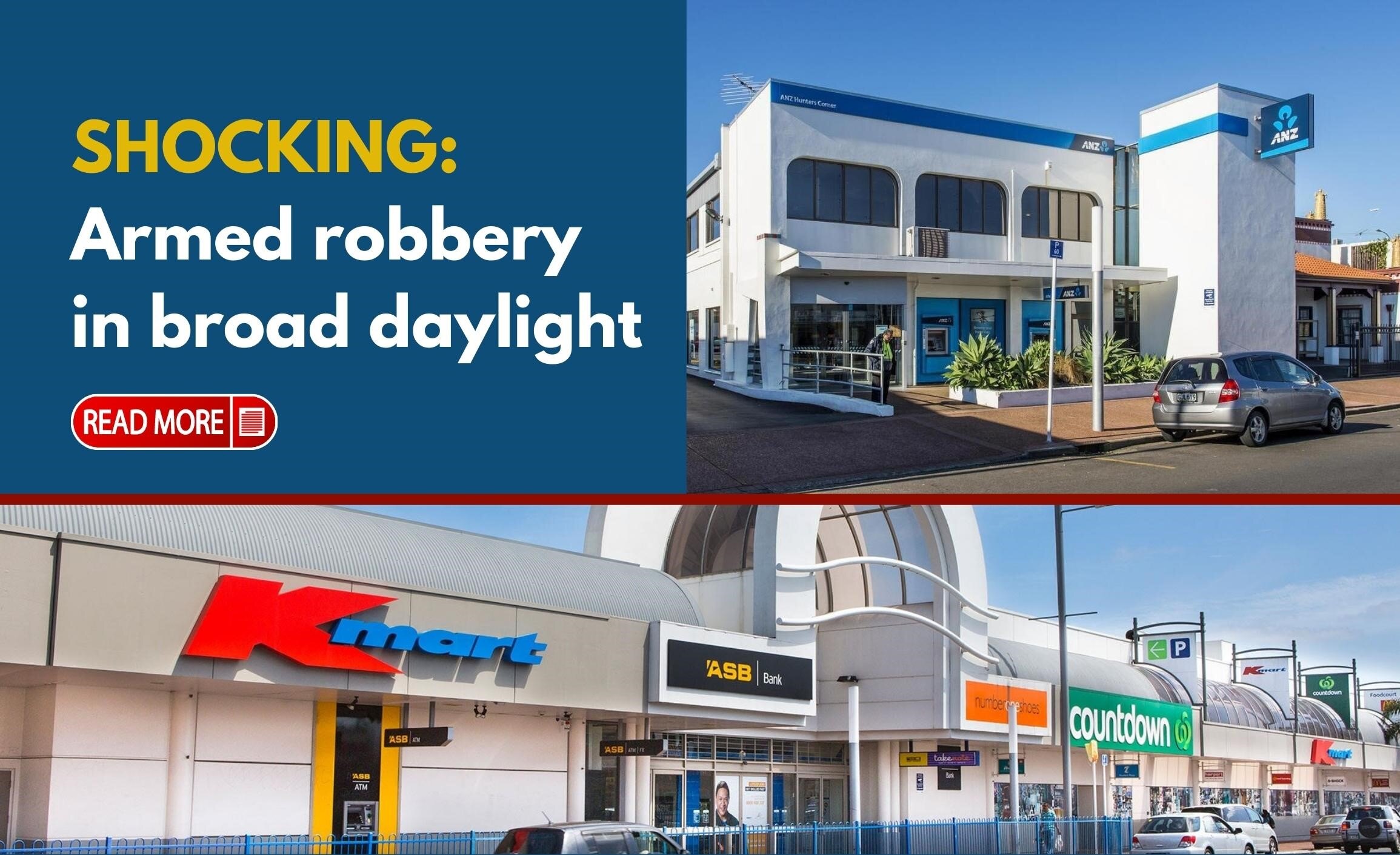 Shocking: Armed robbery in broad daylight just outside a bank in South ...