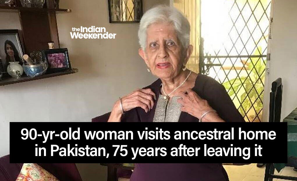 92-year-old Reena Verma warmly welcomed on long-overdue visit to ...
