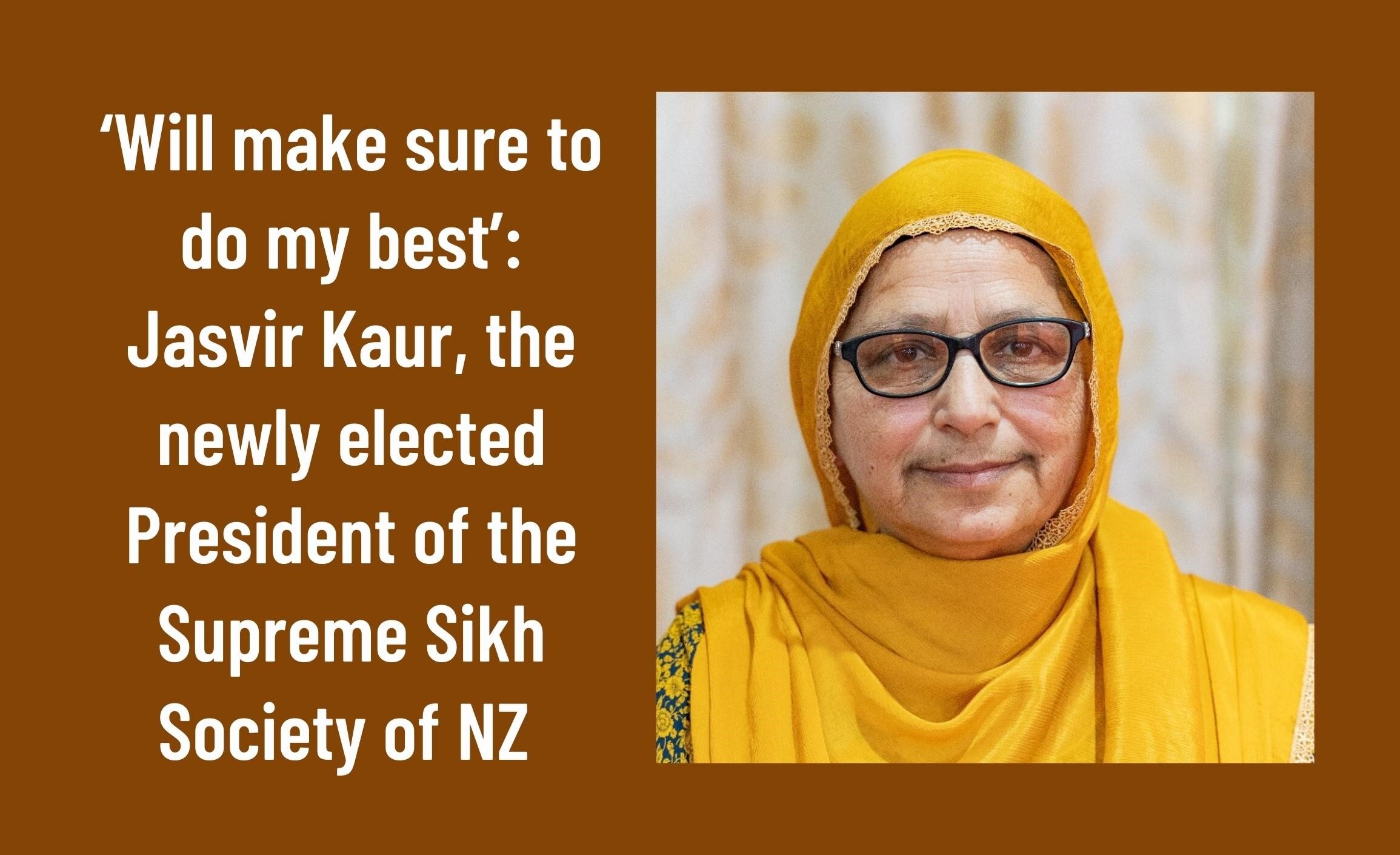 First female president of Supreme Sikh Society speaks