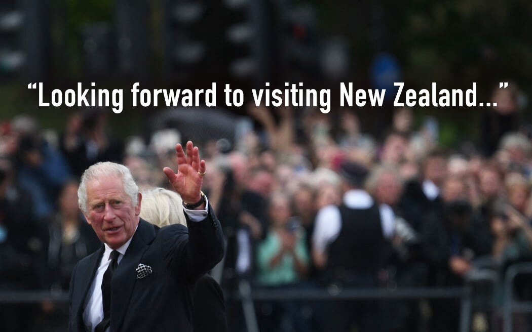 King Charles III sends greetings to New Zealanders