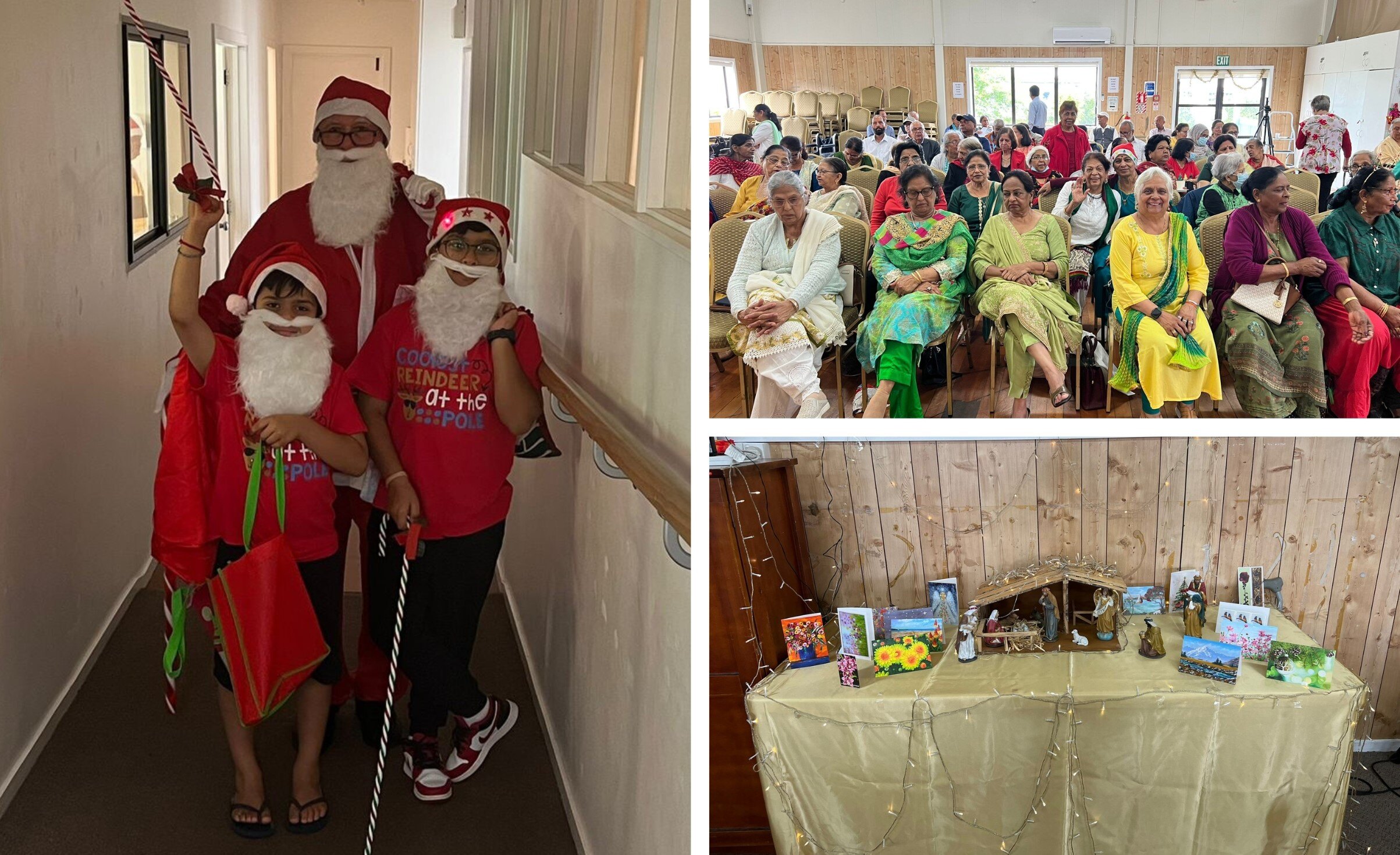 Seniors celebrate Christmas with full fervour