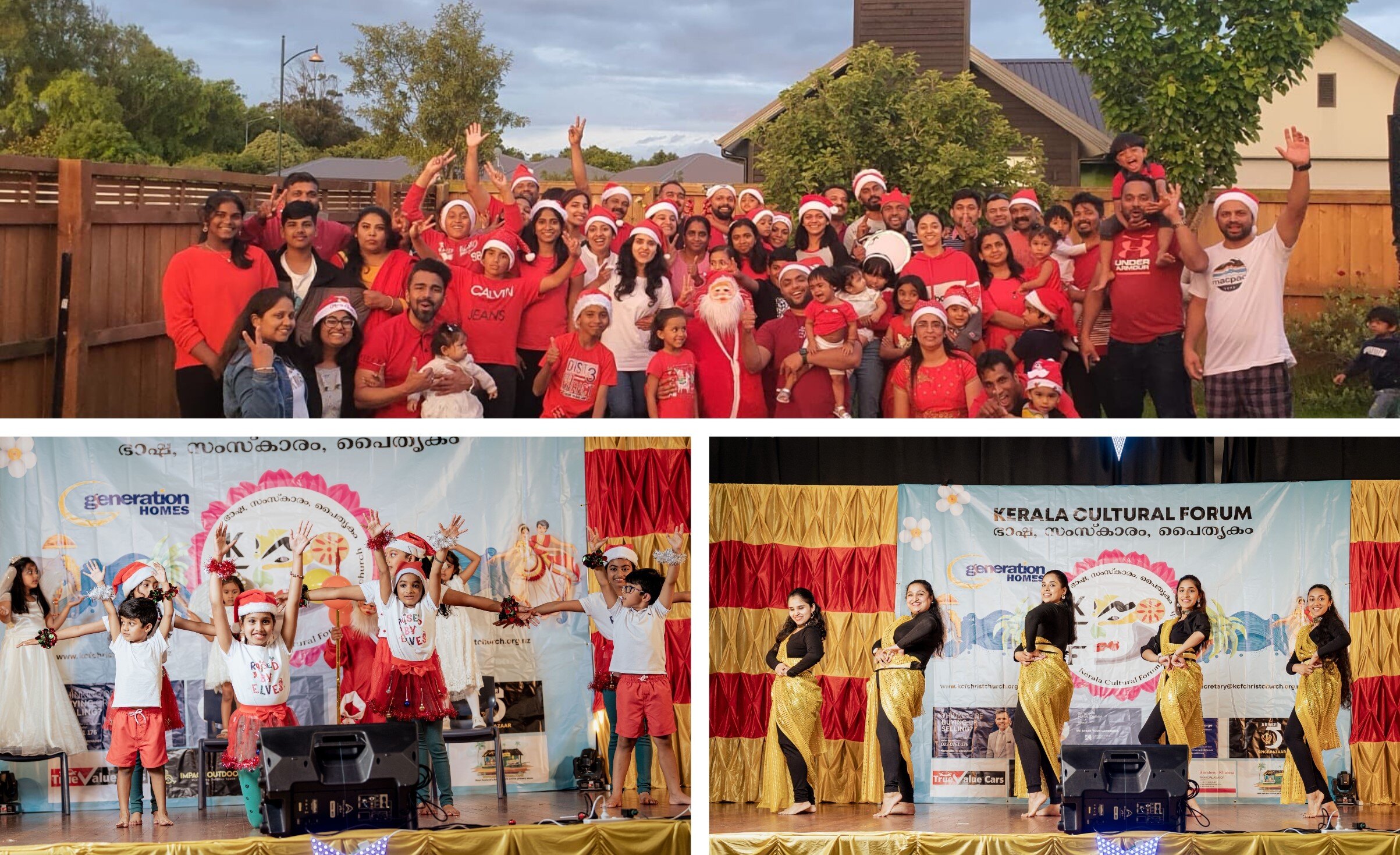 Christmas celebrated by the Chch Keralite community