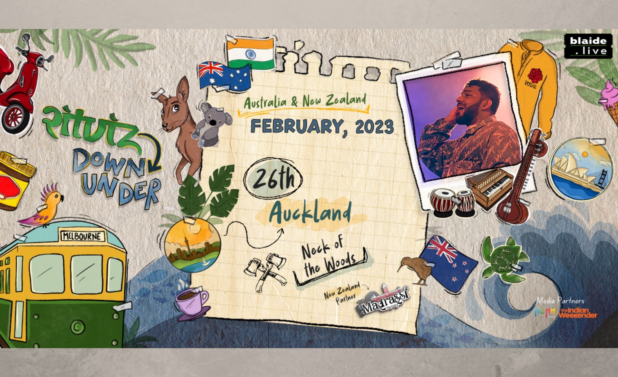 Ritviz to perform in the city of sails